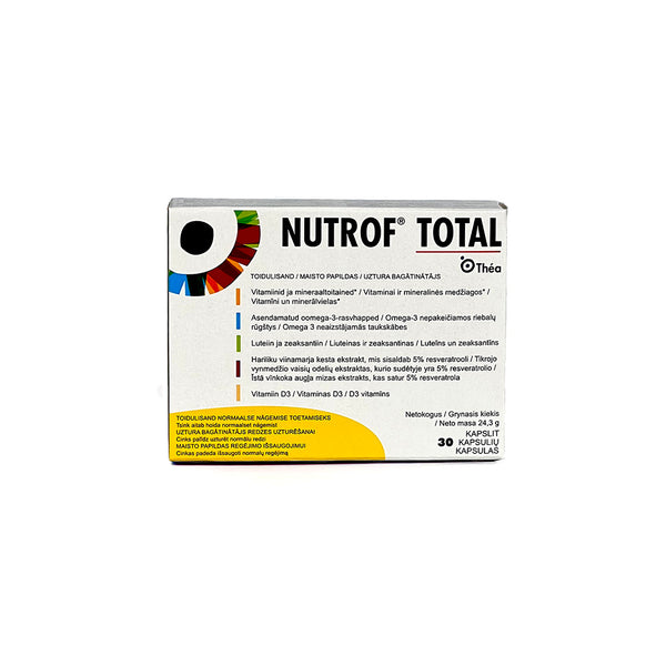 Nutrof Total maisto papildas akims – Rigid lenses